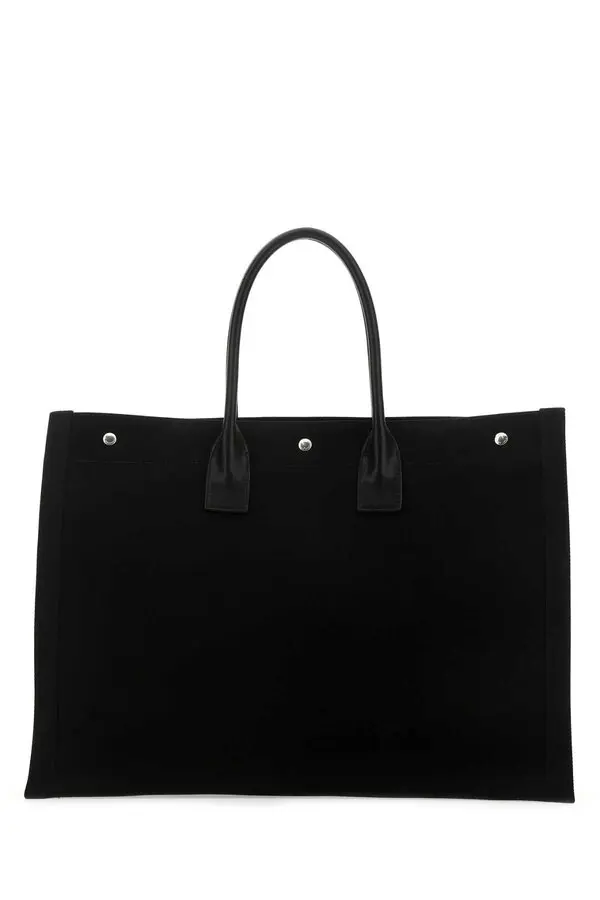 Saint Laurent Canvas Large Rive Gauche Shopping Bag