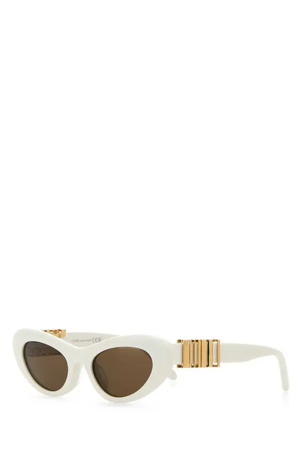 Loewe Acetate Cat Eye Sunglasses - White