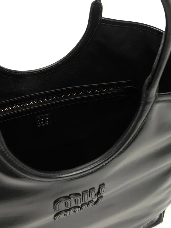 Miu Miu Large Ivy Leather Tote Bag
