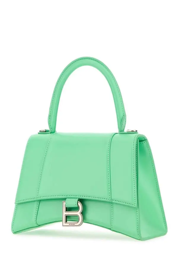 Balenciaga Small Hourglass Handbag In Leather