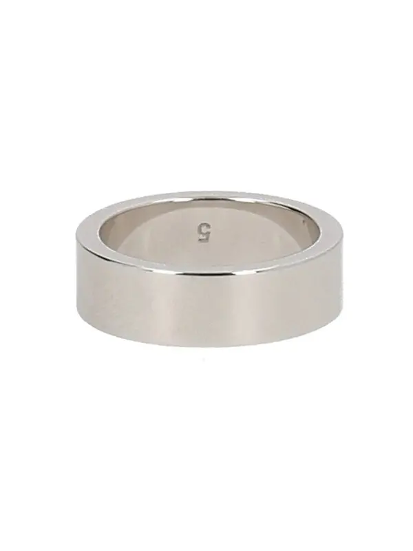 MAISON MARGIELA Logo Ring - Gray