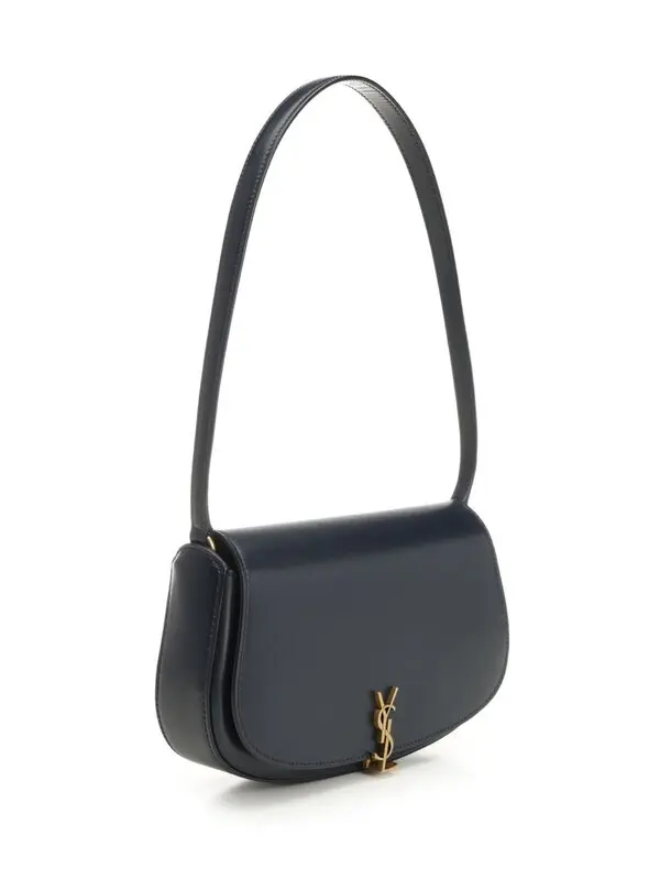 Saint Laurent Mini Voltaire Bag - Blue