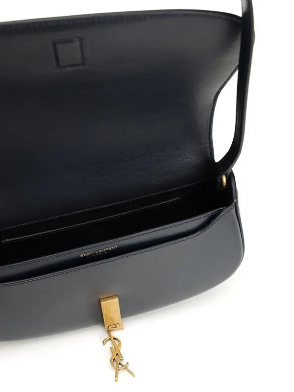 Saint Laurent Mini Voltaire Bag - Blue