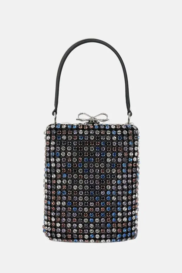 SELF-PORTRAIT Mini Crystal Bag - Multicolor