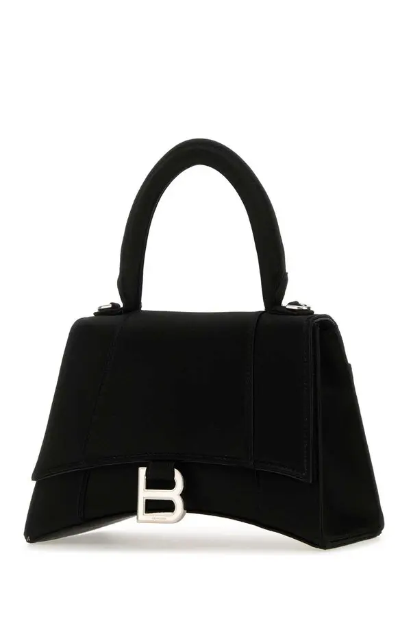 Balenciaga Satin Small Hourglass Handbag