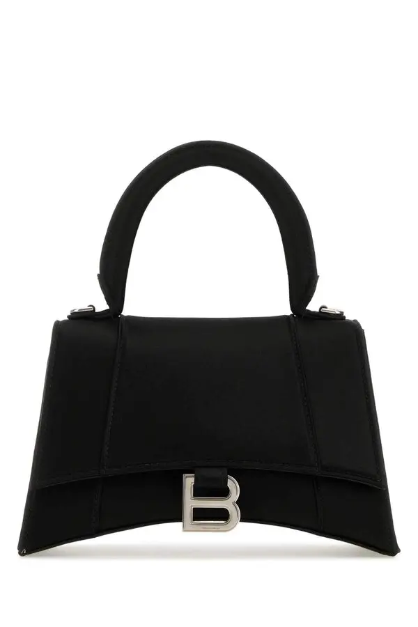 Balenciaga Satin Small Hourglass Handbag