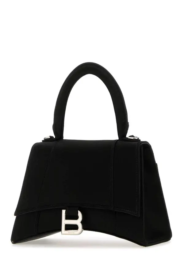 Balenciaga Satin Small Hourglass Handbag