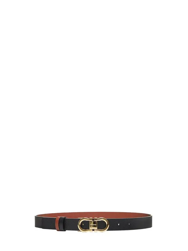 FERRAGAMO Reversible Gancini Buckle Belt - Multicolor