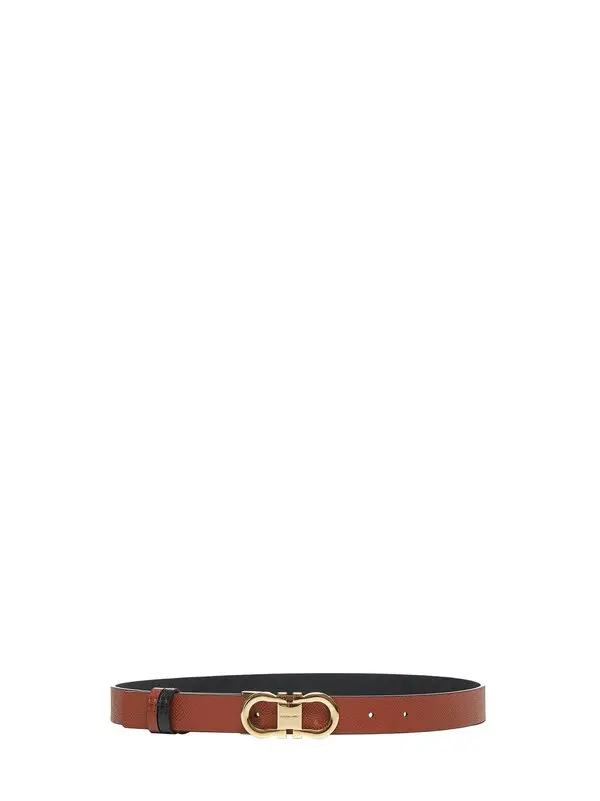 FERRAGAMO Reversible Gancini Buckle Belt - Multicolor