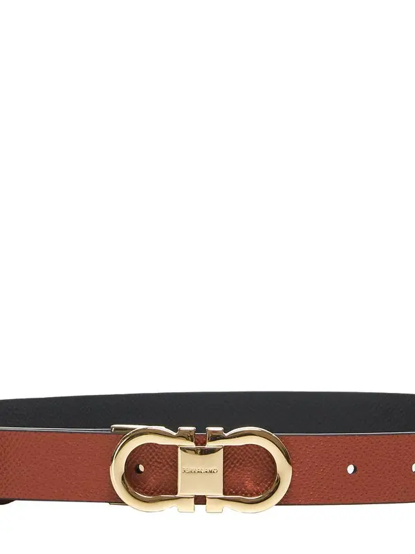 FERRAGAMO Reversible Gancini Buckle Belt - Multicolor