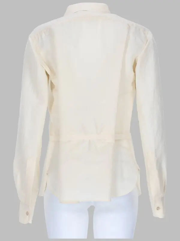 MAISON MARGIELA Logo Print Cotton Top - Multicolor