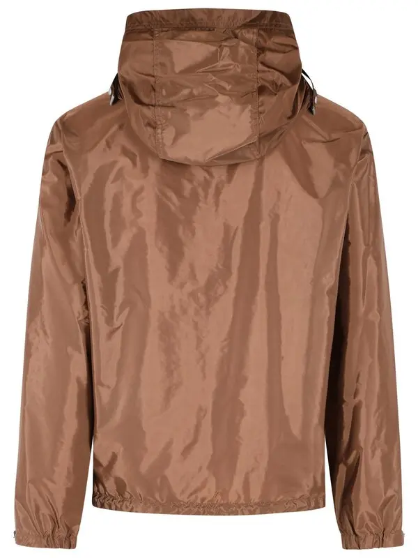 Moncler Remoray Polyamide Hooded Windbreaker - Brown