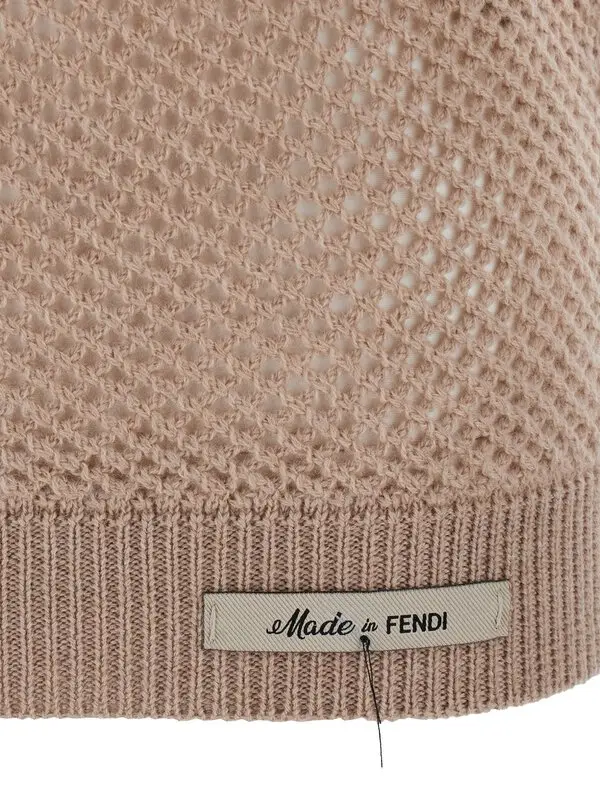 Fendi Open Knit Wool Sweater
