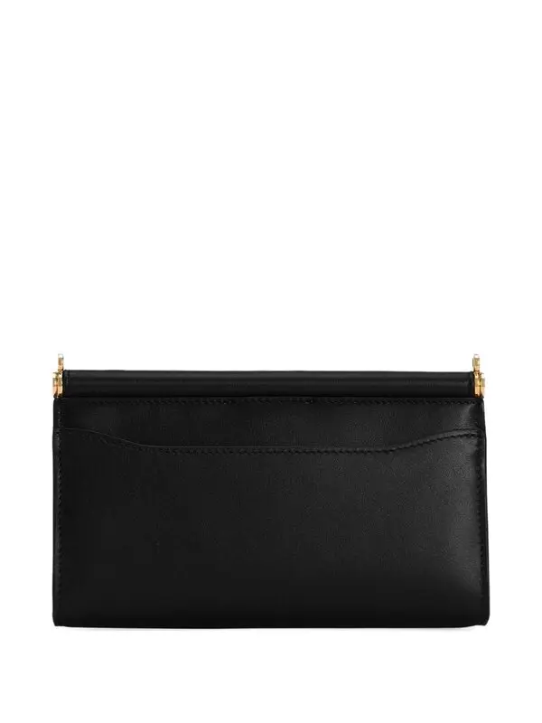 Dolce & Gabbana Leather Phone Bag With Gold-tone Hardware - Multicolor