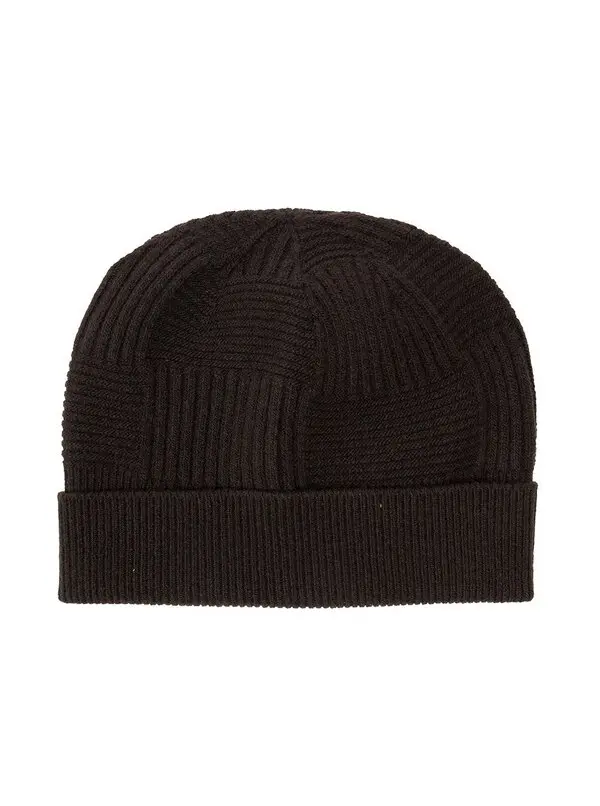 Bottega Veneta Woven Wool Beanie - Multicolor