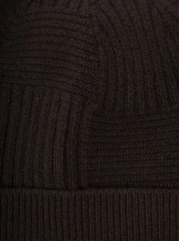Bottega Veneta Woven Wool Beanie