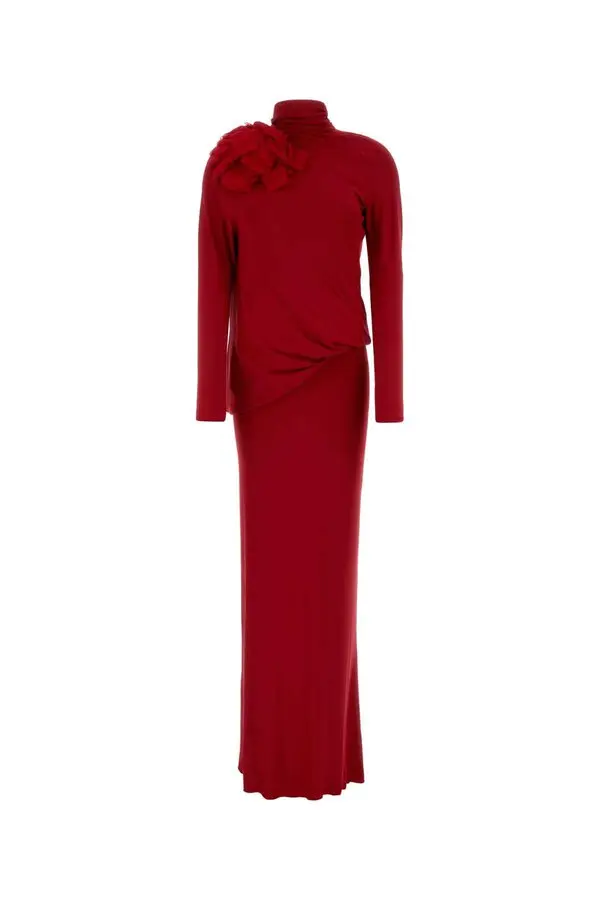 Magda Butrym Stretch Jersey Long Dress