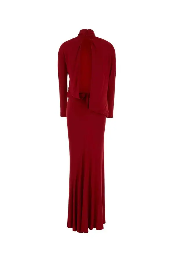 Magda Butrym Stretch Jersey Long Dress