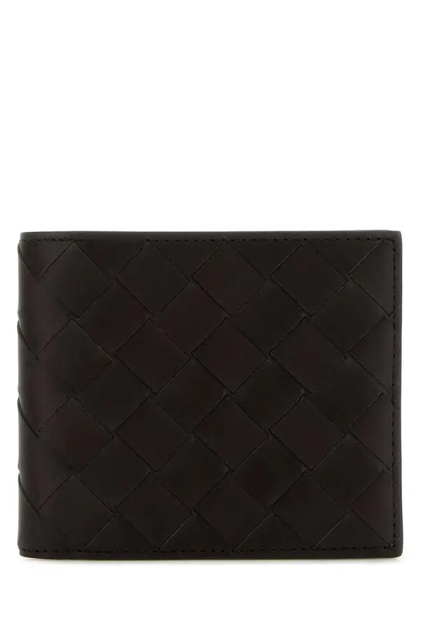 Bottega Veneta Dark Leather Wallet - Brown
