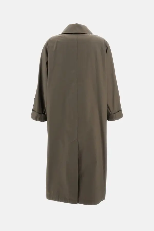 Max Mara Long Trench Coat - Multicolor