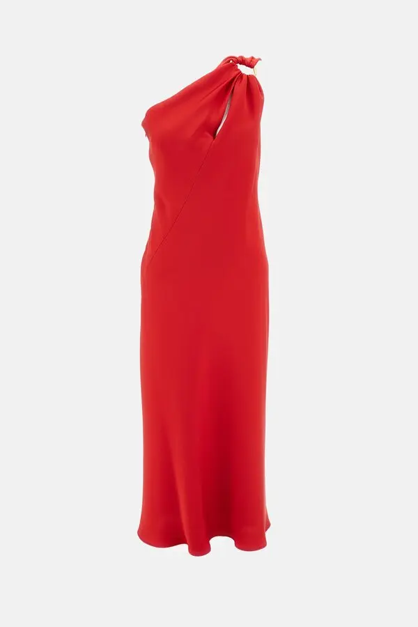 Max Mara One-shoulder Dress - Multicolor