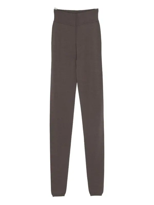 Rick Owens Knitted Leggings - Multicolor