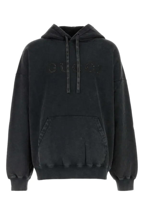 Gucci Charcoal Cotton Sweatshirt