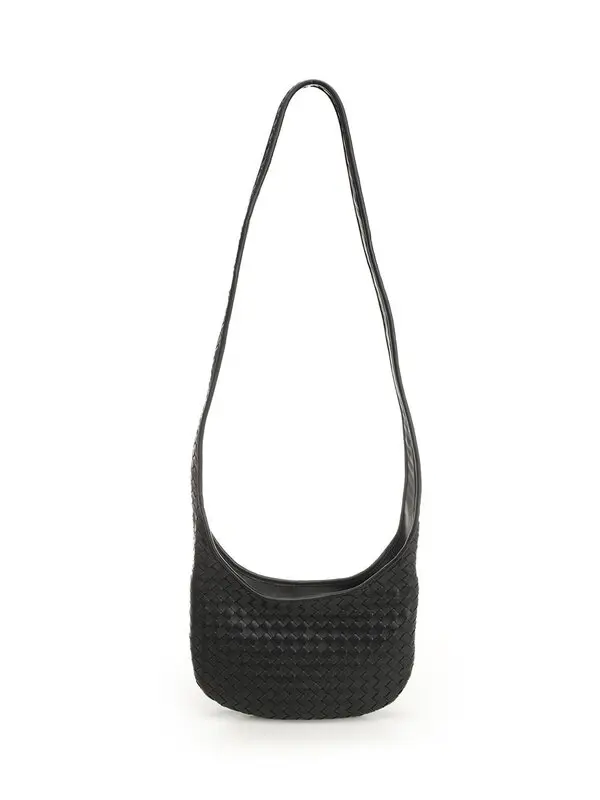 Bottega Veneta Small Veneto Cross-body Bag - Black