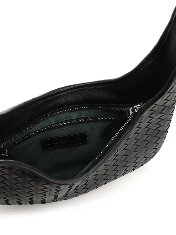 Bottega Veneta Small Veneto Cross-body Bag - Black