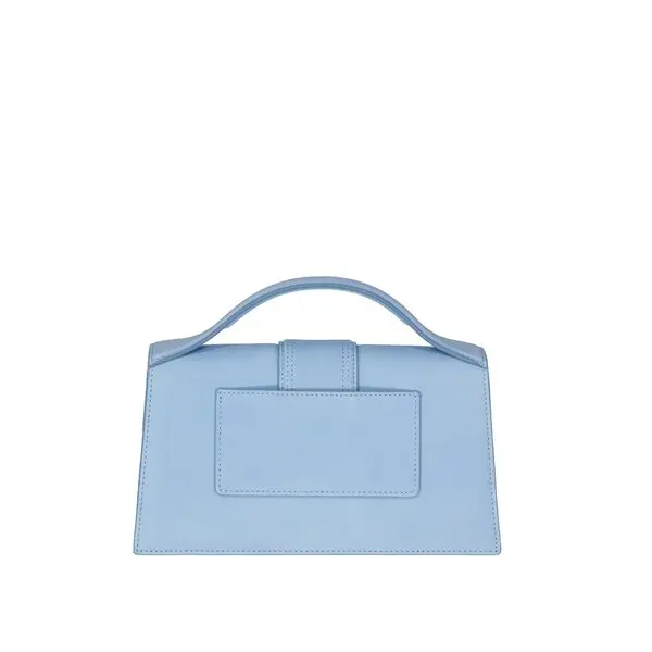 Jacquemus Le Grand Bambino Crocodile Effect Shoulder Bag - Blue