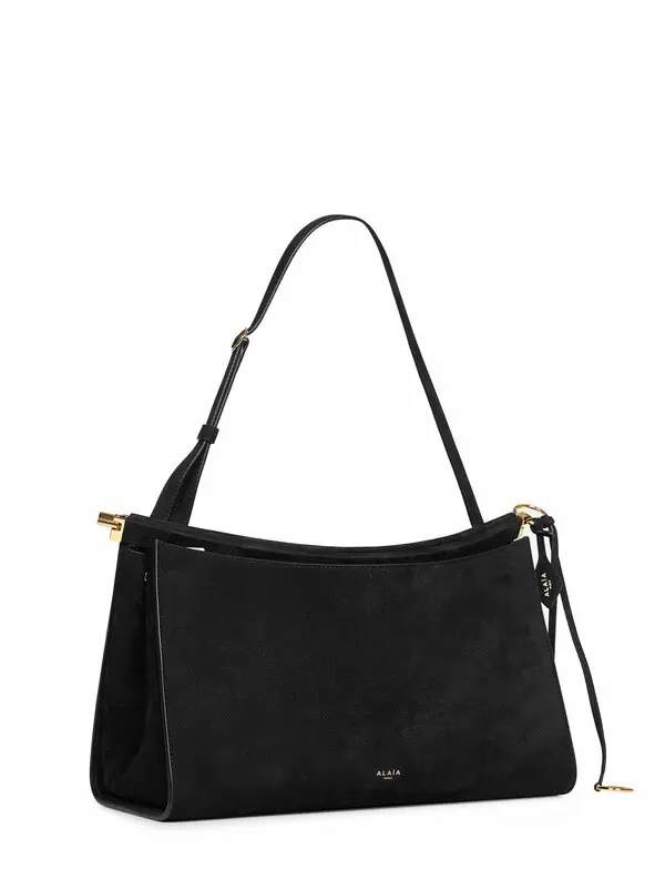 Alaïa Black Le Click Pocket 35 Shoulder Bag - Multicolor