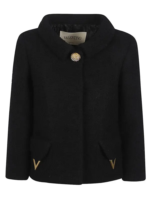 Valentino Garavani Vlogo Signature Wool Jacket - Multicolor