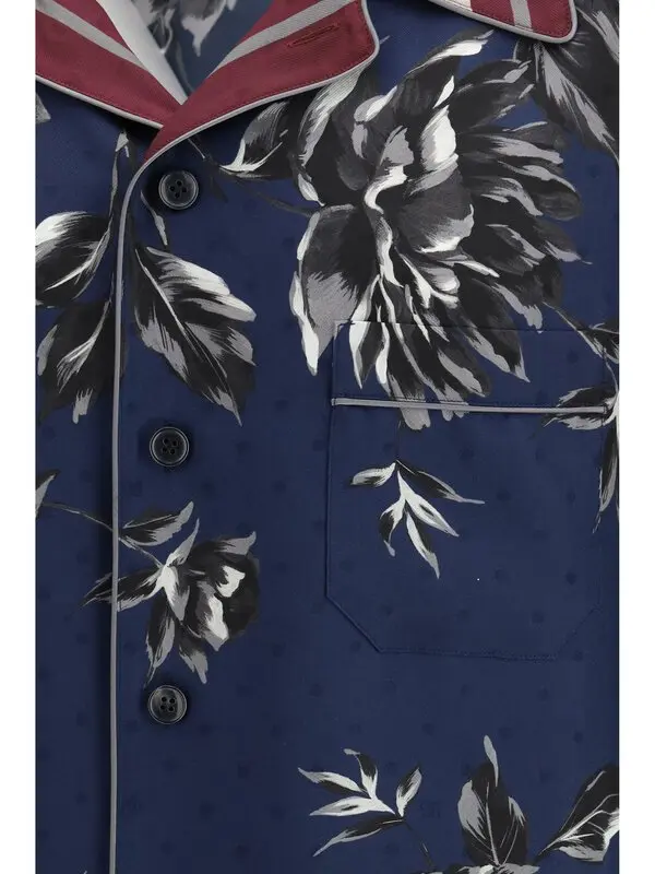 Dolce & Gabbana Silk Short-sleeve Shirt