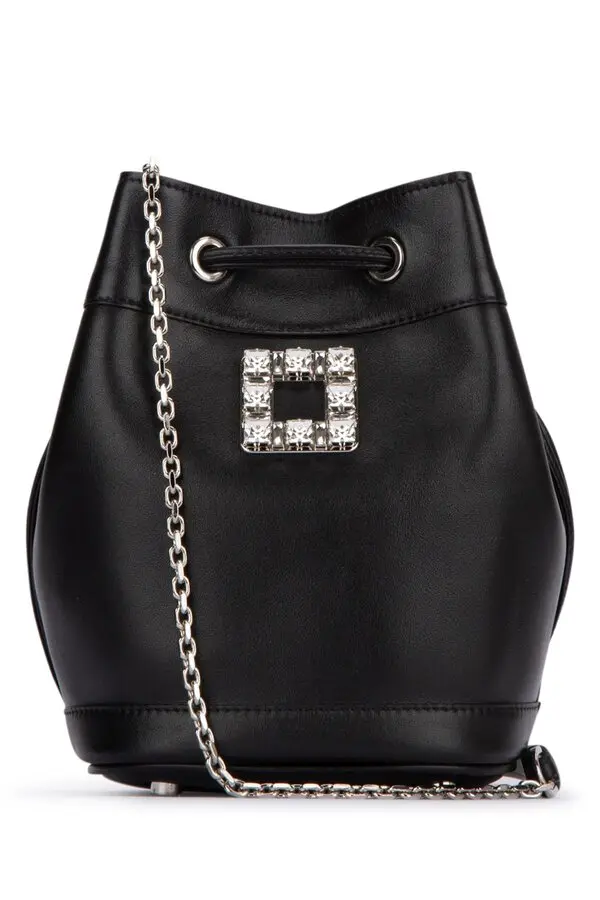 ROGER VIVIER Tres Vivier Aumoniere Bucket Bag - Multicolor