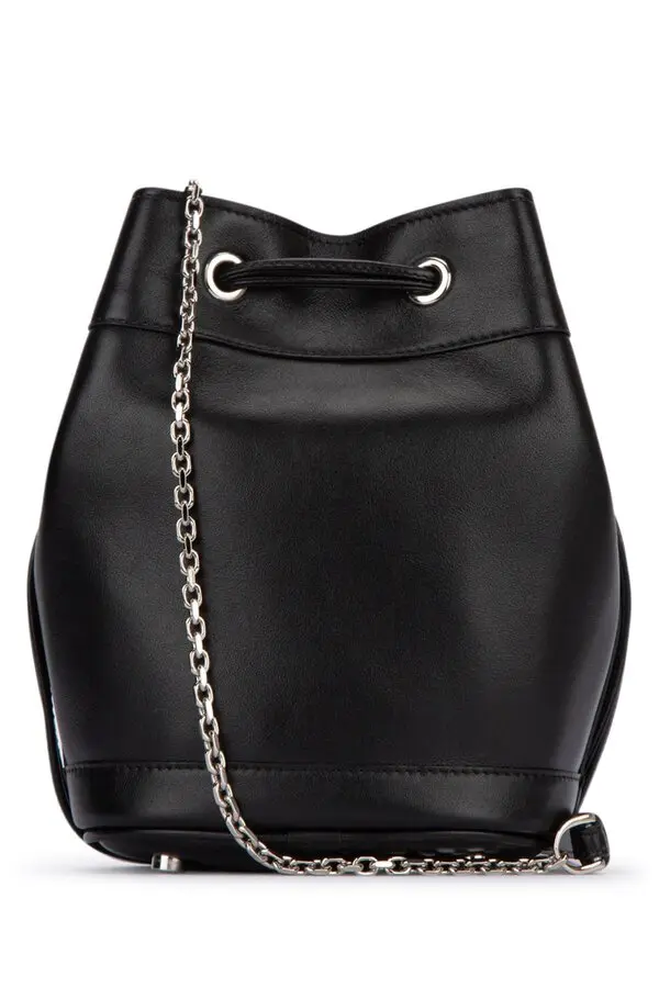 ROGER VIVIER Tres Vivier Aumoniere Bucket Bag