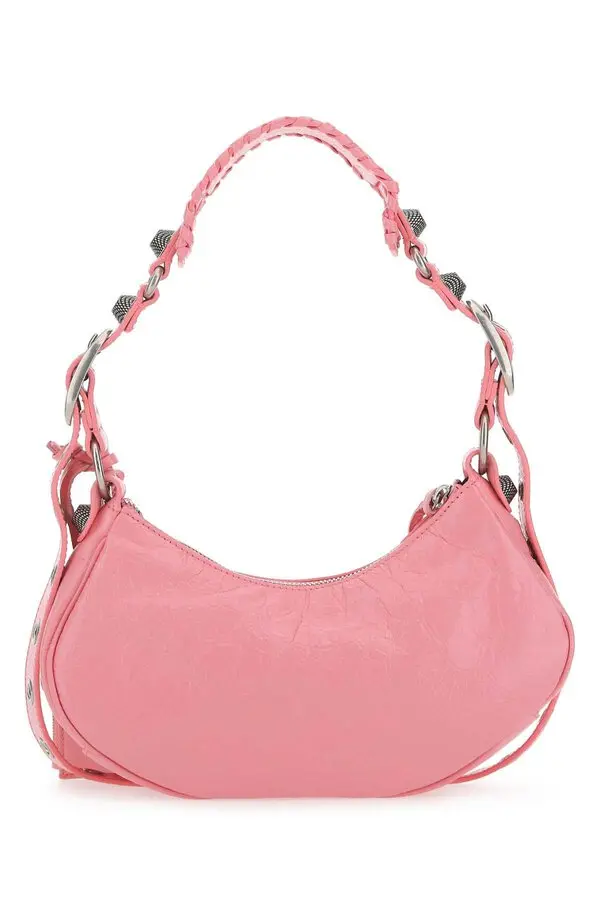 Balenciaga Nappa Leather Le Cagole Xs Shoulder Bag - Pink