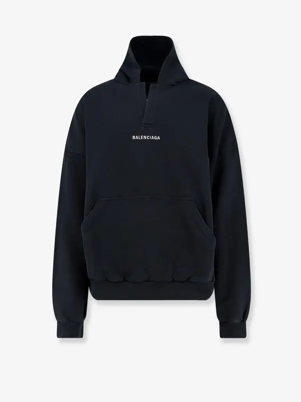 Balenciaga Cotton Hooded Sweatshirt