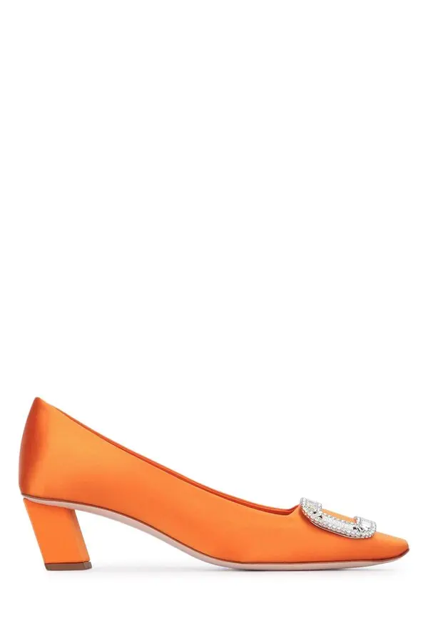 ROGER VIVIER Belle Vivier Buckle Strass T45 Heels