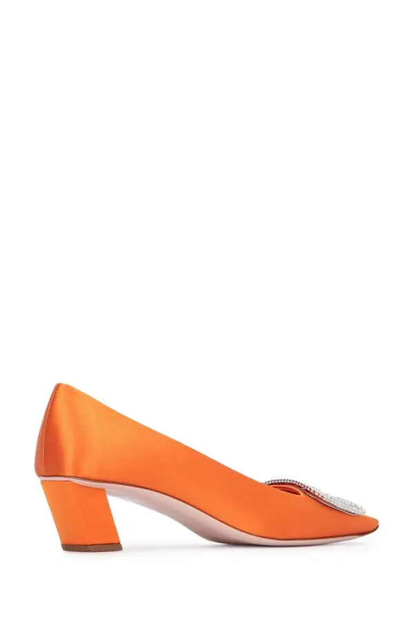 ROGER VIVIER Belle Vivier Buckle Strass T45 Heels