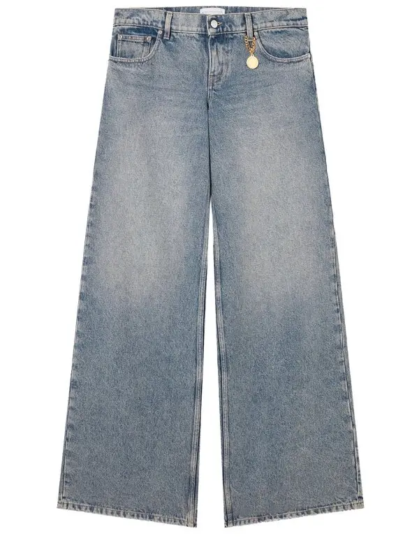 Stella McCartney Wide Leg Vintage Jeans - Blue