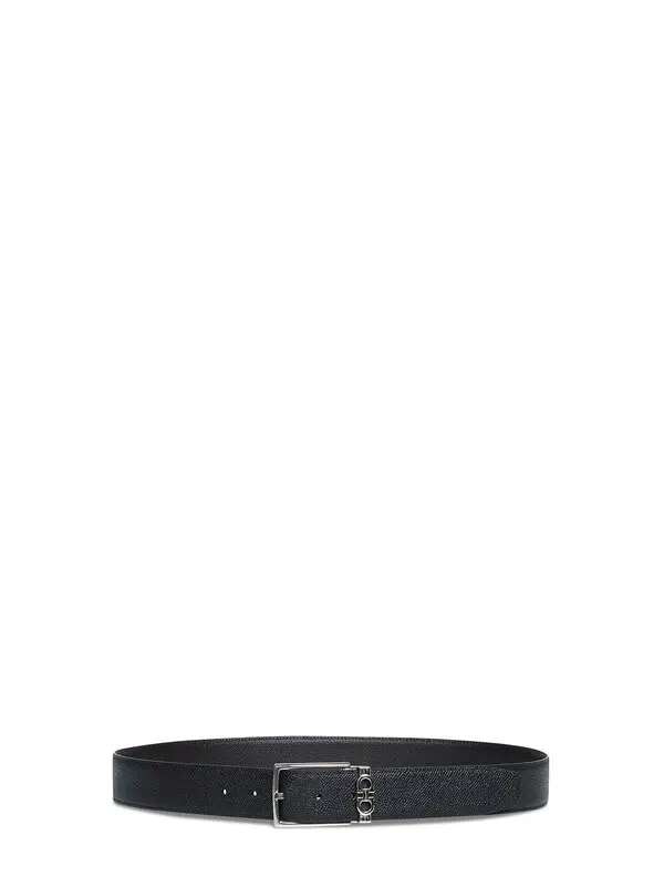 FERRAGAMO Reversible Gancini Belt - Multicolor
