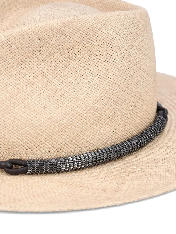 Brunello Cucinelli Panama Hat - Multicolor
