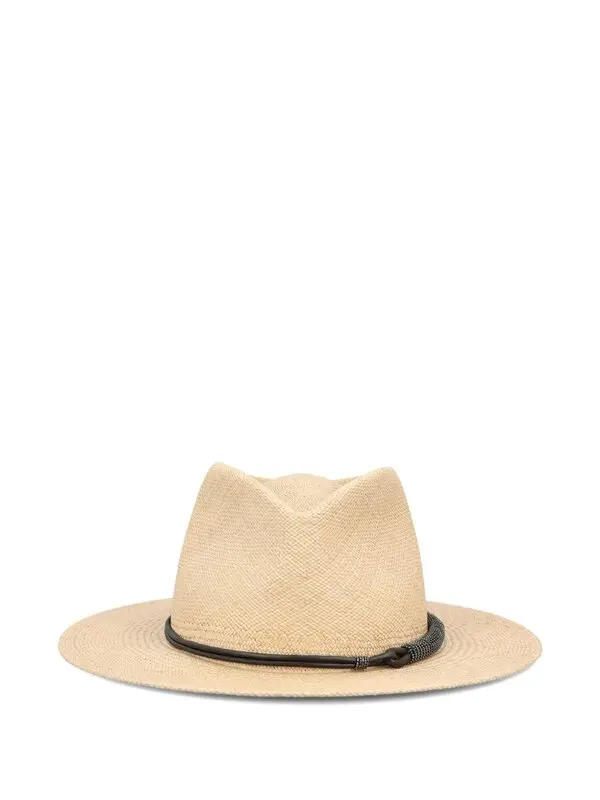 Brunello Cucinelli Panama Hat - Multicolor