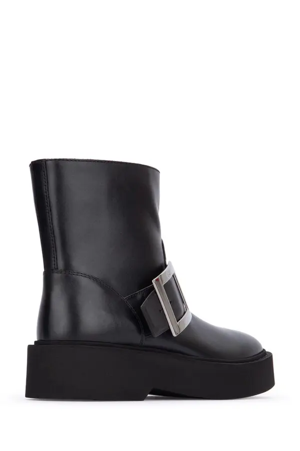 ROGER VIVIER Viv Rangers High Met Bikers Bootie