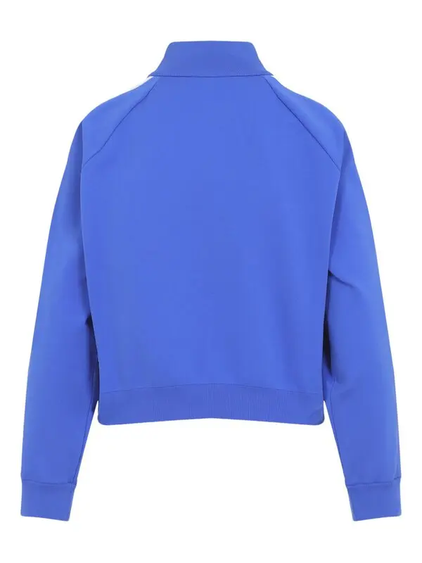 Miu Miu Logo Nylon Zip-up Cardigan