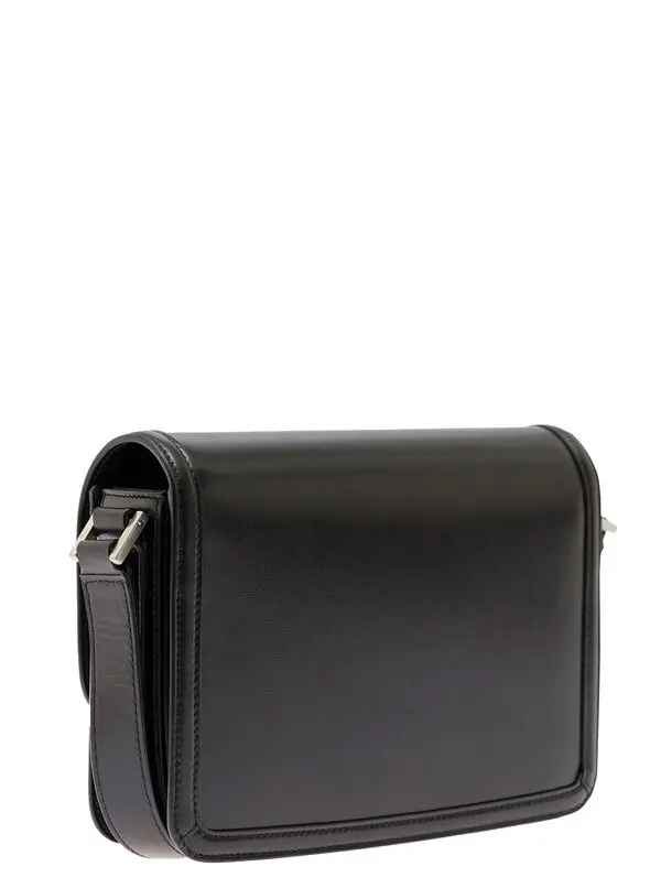 Saint Laurent Cassandre Messenger Bag In Smooth Leather