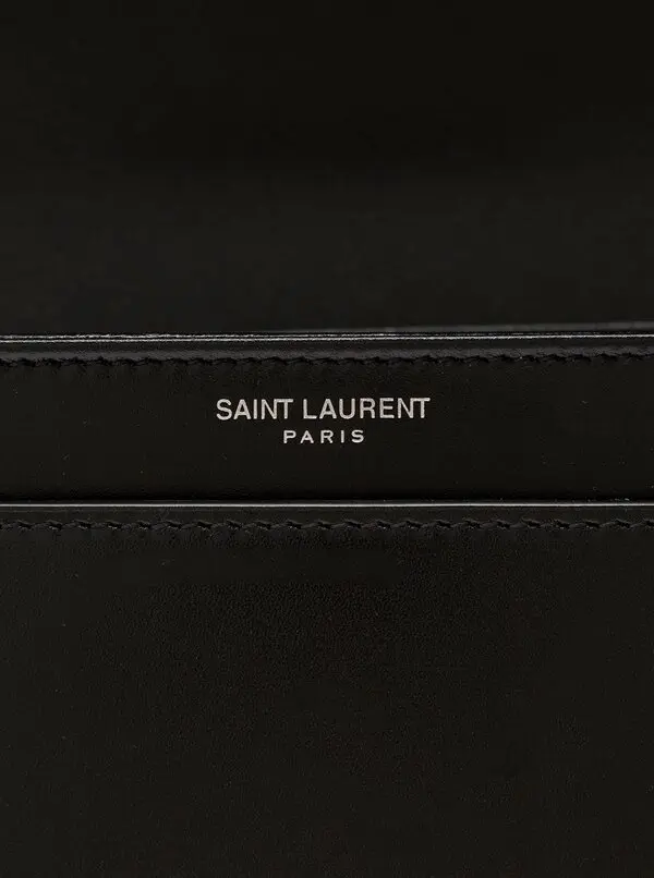 Saint Laurent Cassandre Messenger Bag In Smooth Leather - Multicolor