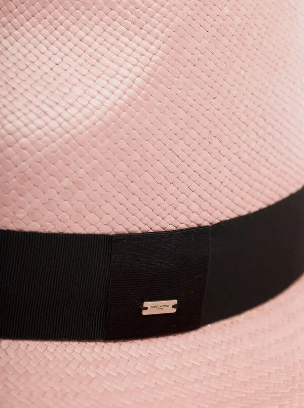 Saint Laurent Panama Hat - Multicolor