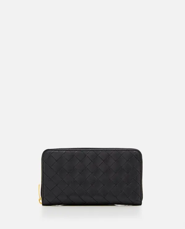 Bottega Veneta Intreccio Zip Around Wallet - Multicolor