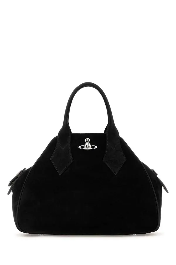 VIVIENNE WESTWOOD Suede Medium Yasmine Handbag